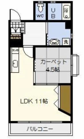 ★新着★ 宮崎市京塚町 1LDK JR南宮崎駅・商業施設まで徒歩圏内！！「カーサヴェルデ」 | 宮崎市の不動産は株式会社日中商事宮崎店