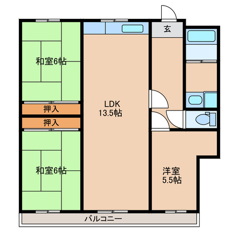 ★新着★ 宮崎市高千穂通 2LDK・3LDK 中心部・室内リフォーム済で室内綺麗！「白陽ビル」 | 宮崎市の不動産は株式会社日中商事宮崎店