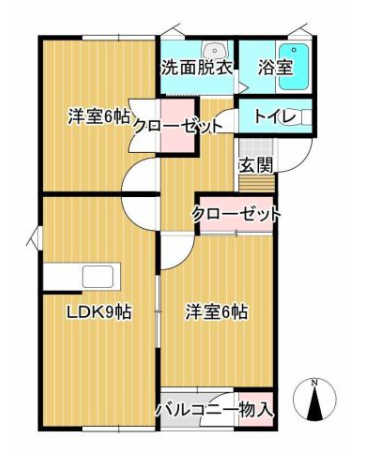 【賃貸物件情報】星が丘 2LDK お家賃値下げになりました♪ | 【大一土地】 ～花巻の不動産のことなら～