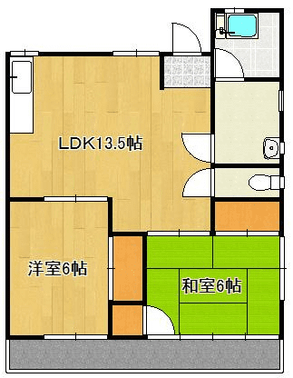 【新着】遠賀郡水巻町頃末北の「2LDK・3DK」賃貸マンション 「セントラルコーポ大西」 | 【公式】北九州賃貸ネット｜不動産のデパートひろた