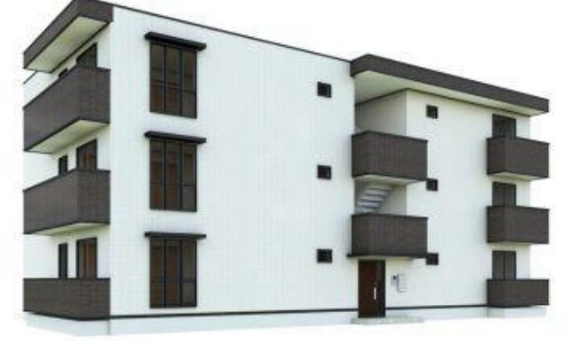 【福山市南手城町のZEH仕様賃貸新築アパート1LDK～2LDKセキュリティ設備も充実！】 | 株式会社トリコム