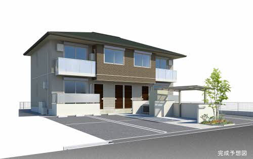 【福山市多治米町のZEH新築賃貸情報1LDK～2LDK】 | 株式会社トリコム